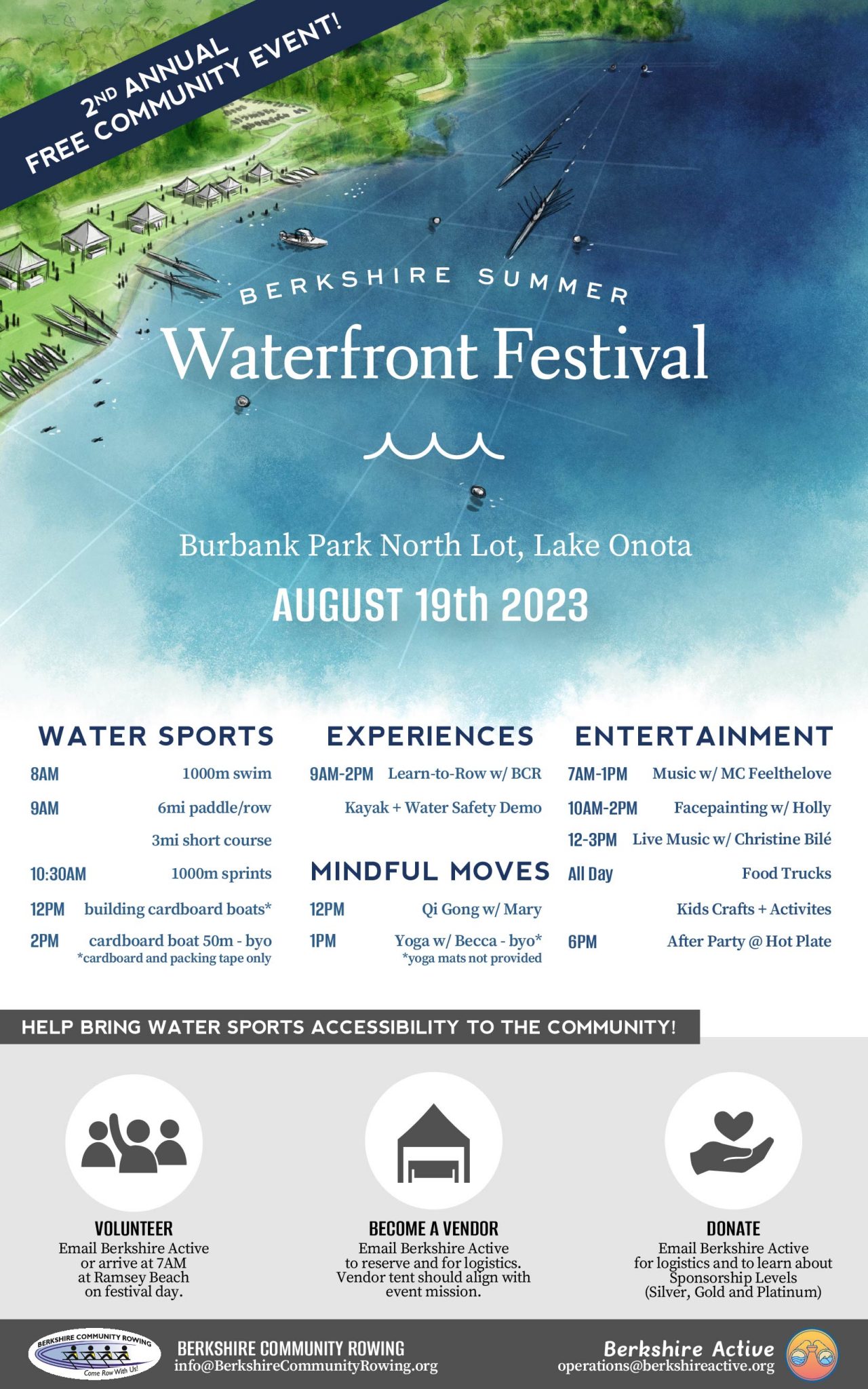 Waterfront Festival – Berkshire Community Rowing